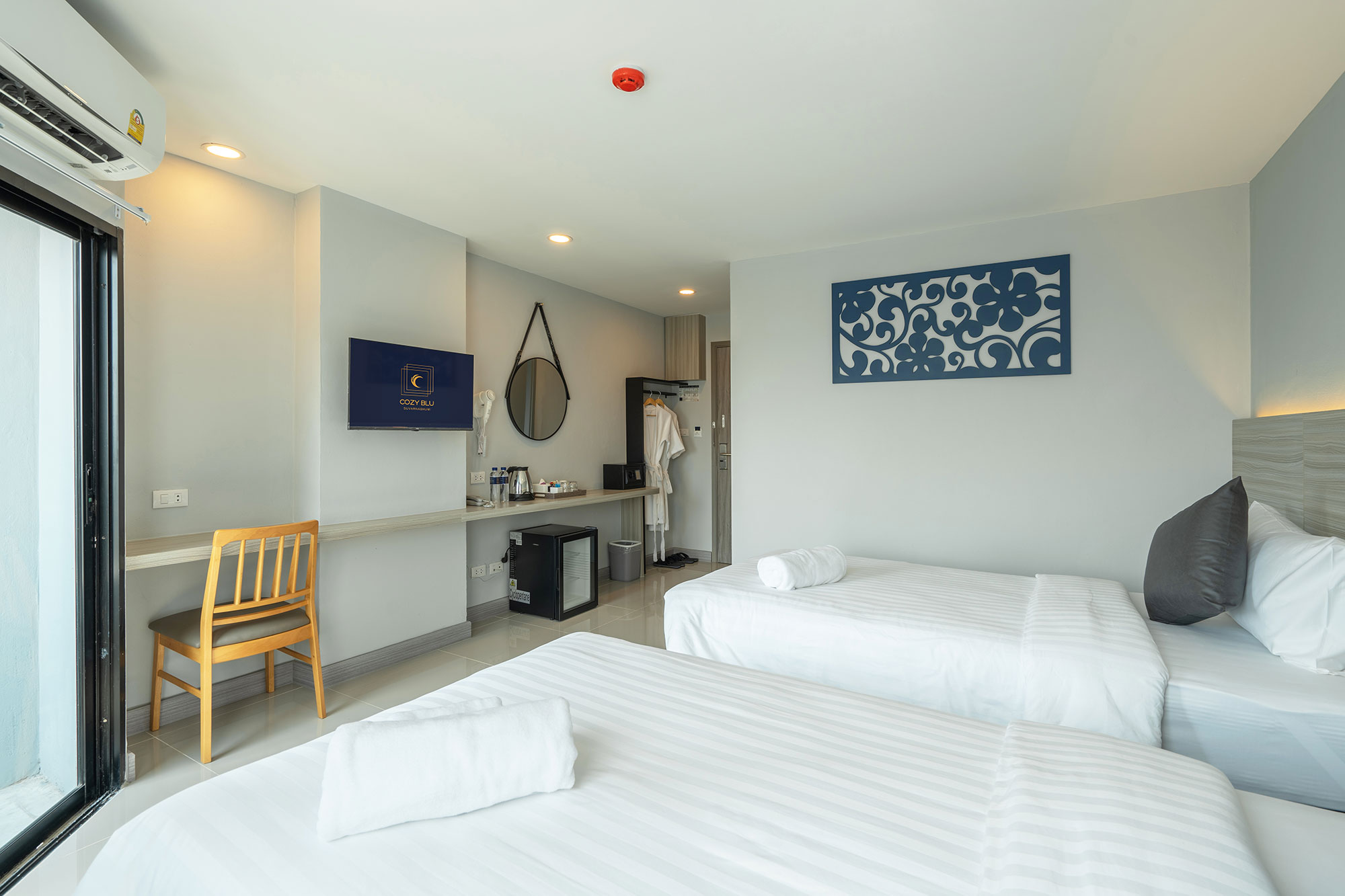 Deluxe Twin - Cozy Blu Hotel - Suvarnabhumi